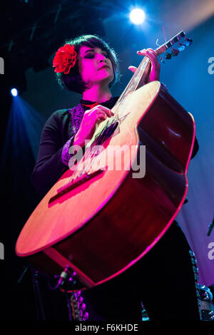Milan Italy. 16th November 2015. The American female mariachi band ...