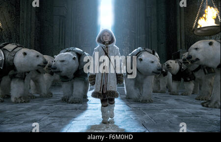 THE GOLDEN COMPASS DAKOTA BLUE RICHARDS as Lyra, SAM ELLIOTT as Lee ...