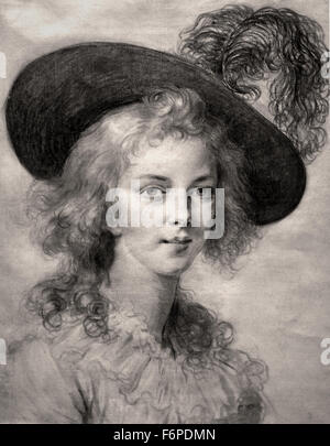Self Portrait Marie Élisabeth Louise Vigée Le Brun 1755 –1842 Paris ...