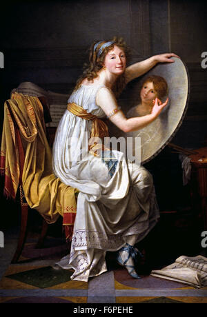 Self Portrait Marie Élisabeth Louise Vigée Le Brun 1755 –1842 Paris ...