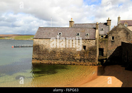 Bain's Beach The Lodberries Lerwick Shetland Islands Scotland UK Stock ...