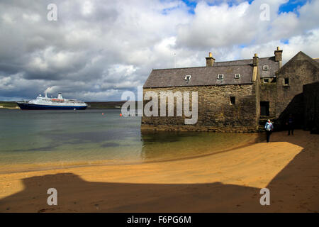 Bain's Beach The Lodberries Lerwick Shetland Islands Scotland UK Stock ...