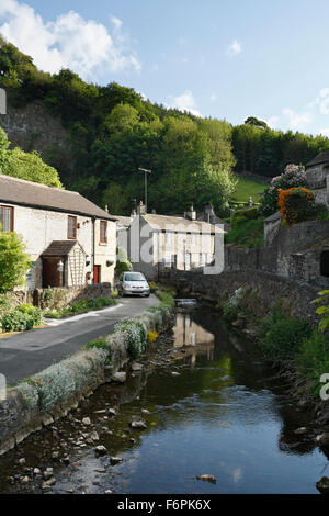 Castleton Derbyshire england UK Stock Photo - Alamy