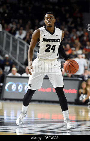 Wednesday November 18, 2015: Providence Friars forward Rodney Bullock ...