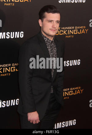 Actor Josh Hutcherson attends the New York Special Screening of "The ...