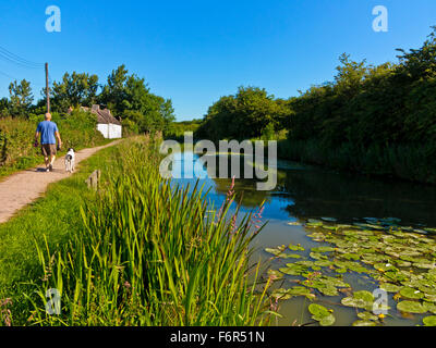 The Nottingham Canal at Awsworth Nottinghamshire England UK built 1796 ...