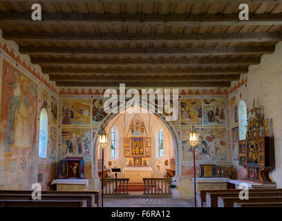 Schleching: pilgrimage church St. Servatius auf dem Streichen ...