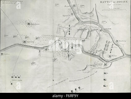 India Battle Of Assaye Stock Photo - Alamy