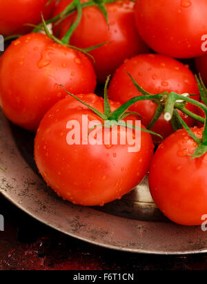 Salad of Tomatoes Stock Photo - Alamy