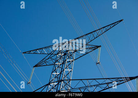 Hydro Electric Transmission towers in Southern Ontario, Canada Stock ...