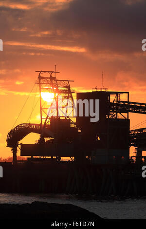 Coal loading terminal, Ridley Island, Prince Rupert, BC Stock Photo - Alamy