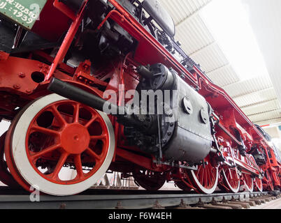 Old german steam engine locomotive from WWII Stock Photo - Alamy