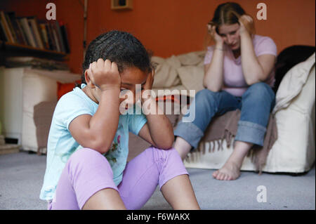 Drug addict mother in charge of child Stock Photo - Alamy