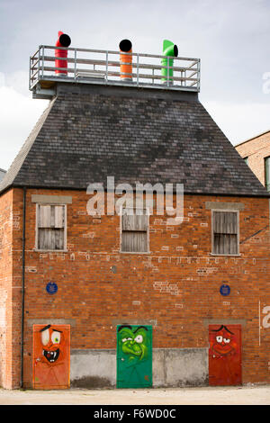 Humber Street, Fruit Market urban regeneration area in Hull dock area ...