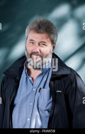 Steve Bell, the English political cartoonist, at the Edinburgh ...