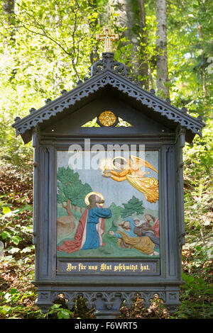 Calvary, Palling, Rupertiwinkel, Upper Bavaria, Bavaria, Germany Stock ...