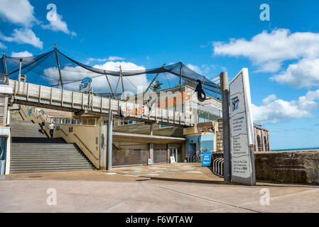 Living Coasts aquarium and Aviary, Torquay, Torbay, England, UK Stock ...