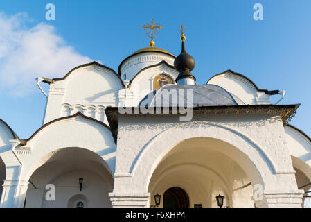 Cathedral at St. Pokrovsky Monastery was built 16th century in Suzdal ...