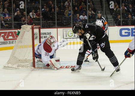 New York Islanders center Kyle MacLean (32) shoots on San Jose Sharks ...