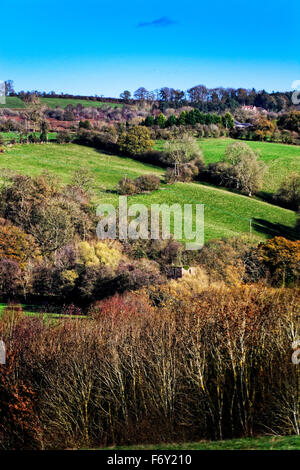 Avenbury St Marys church founded in 840 AD rebuilt in Norman times; the ...
