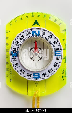 still like image of single compass on white background Stock Photo - Alamy