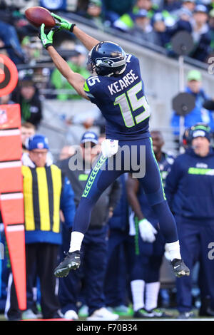 SEATTLE, WA - NOVEMBER 15: Wide receivers Michael Jackson III #2 and ...