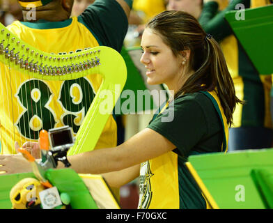 The George Mason pep band, The Green Machine, performs during the NCAA ...