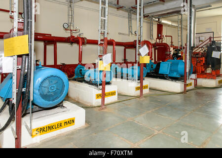 Sprinkler control room, india, asia Stock Photo - Alamy