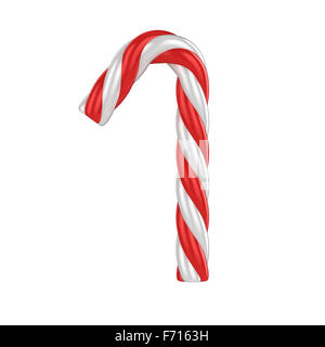 Red white candy number 9 Isolated on white background Stock Photo - Alamy