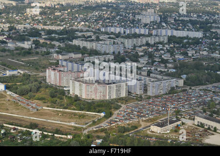 Kovrov city from the air. Vladimir region, Russia Stock Photo - Alamy