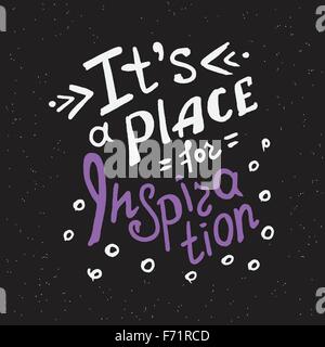 Enjoy creating new ideas handwritten design Stock Vector Image & Art ...