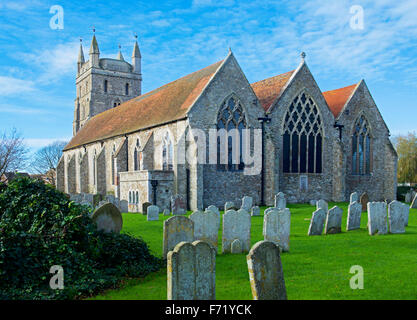St Nicholas Church, New Romney, Romney Marsh, Kent UK Stock Photo ...