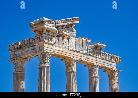Columns of the Temple of Apollo in Side, Turkey Stock Photo - Alamy