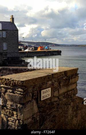Bain’s Beach, Lerwick, Mainland, Shetland, Scotland, UK Stock Photo - Alamy