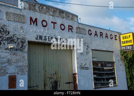 Main street garage, Koroit, Victoria, Australia Stock Photo - Alamy