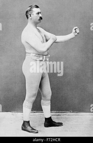 Vintage print of famous bare-knuckle boxer Jem Mace (1831 - 1910 Stock ...