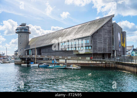 National Maritime Museum at the harbor of Falmouth, Cornwall, England, UK Stock Photo - Alamy