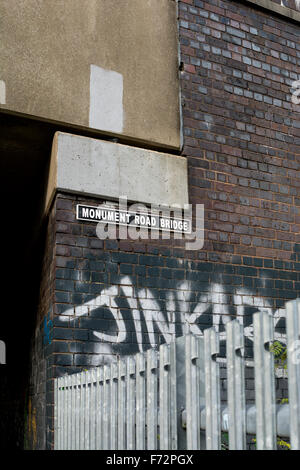 Monument Road Bridge, BCN Old Main Line canal, Birmingham, UK Stock ...