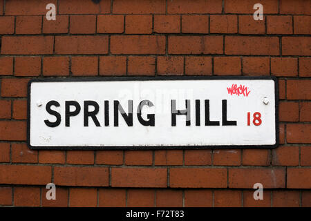 Spring Hill, Ladywood, Birmingham, UK Stock Photo - Alamy