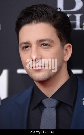 John Magaro at the premiere of 'The Big Short' in New York City, New ...