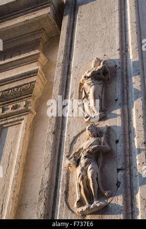 Ornate Doorway Venice Italy Stock Photo - Alamy