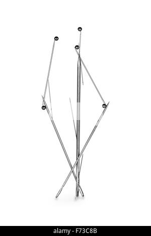 Magnet and needle Stock Photo - Alamy