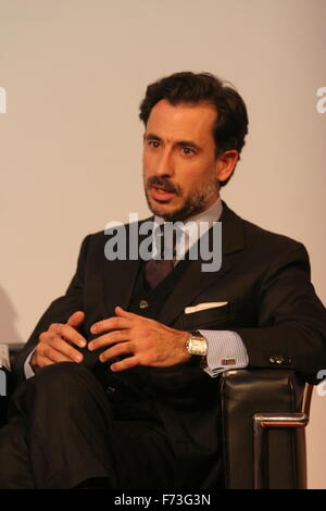 Naples, Italy. 24th Nov, 2015. Members of the family business in the ...