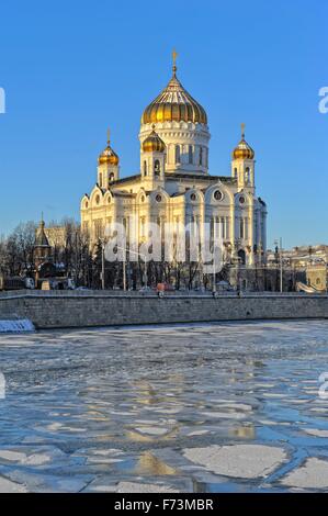 Construction of Cathedral of Christ the Savior Stock Photo - Alamy