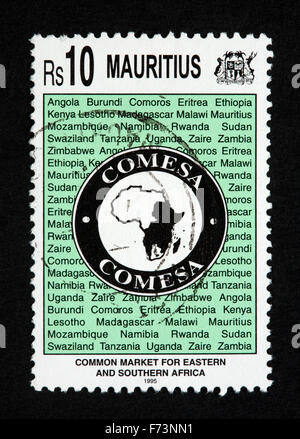 Mauritius Postage Stamp Stock Photo - Alamy