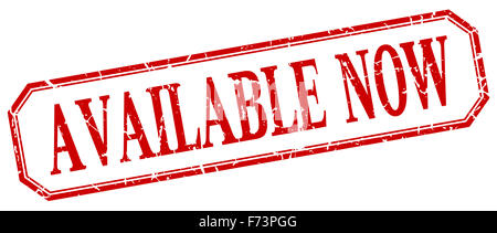 available square red grunge vintage isolated label Stock Photo - Alamy