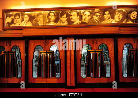 Art Deco doors, Liberty Cinema, Movie theater, Art Deco, Marine Lines ...