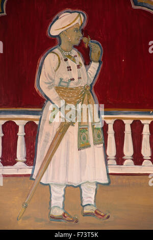 Peshwa painting, pune, maharashtra, india, asia Stock Photo - Alamy