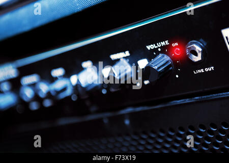 guitar amplifier control panel Stock Photo: 116302421 - Alamy