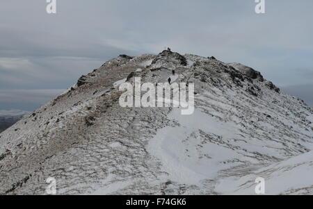 Summit of Ben Ledi Scotland November 2015 Stock Photo - Alamy